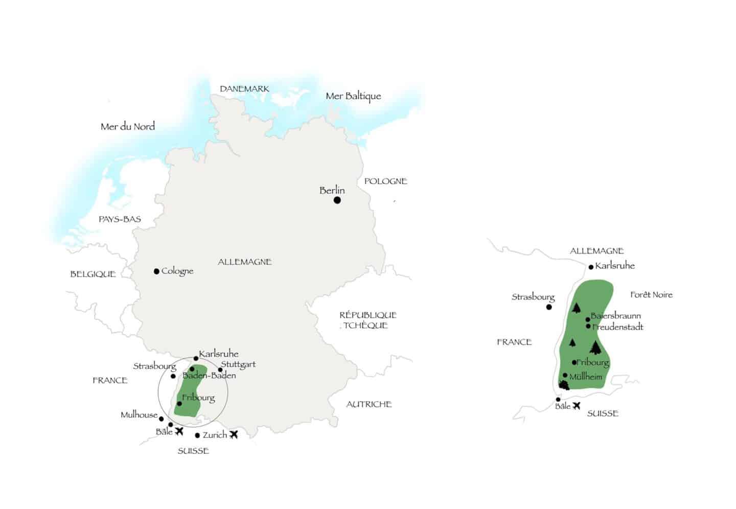 Visiter la Forêt Noire en Allemagne : Notre itinéraire | Mademoiselle ...