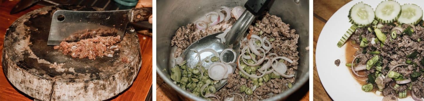 Chicken lap | Laotian-style recipe | Blog Travel