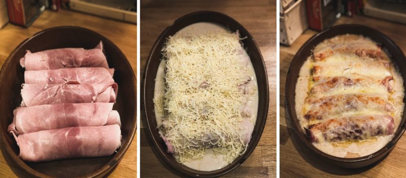 Endives au jambon | Chicons aux gratins | Recette belge